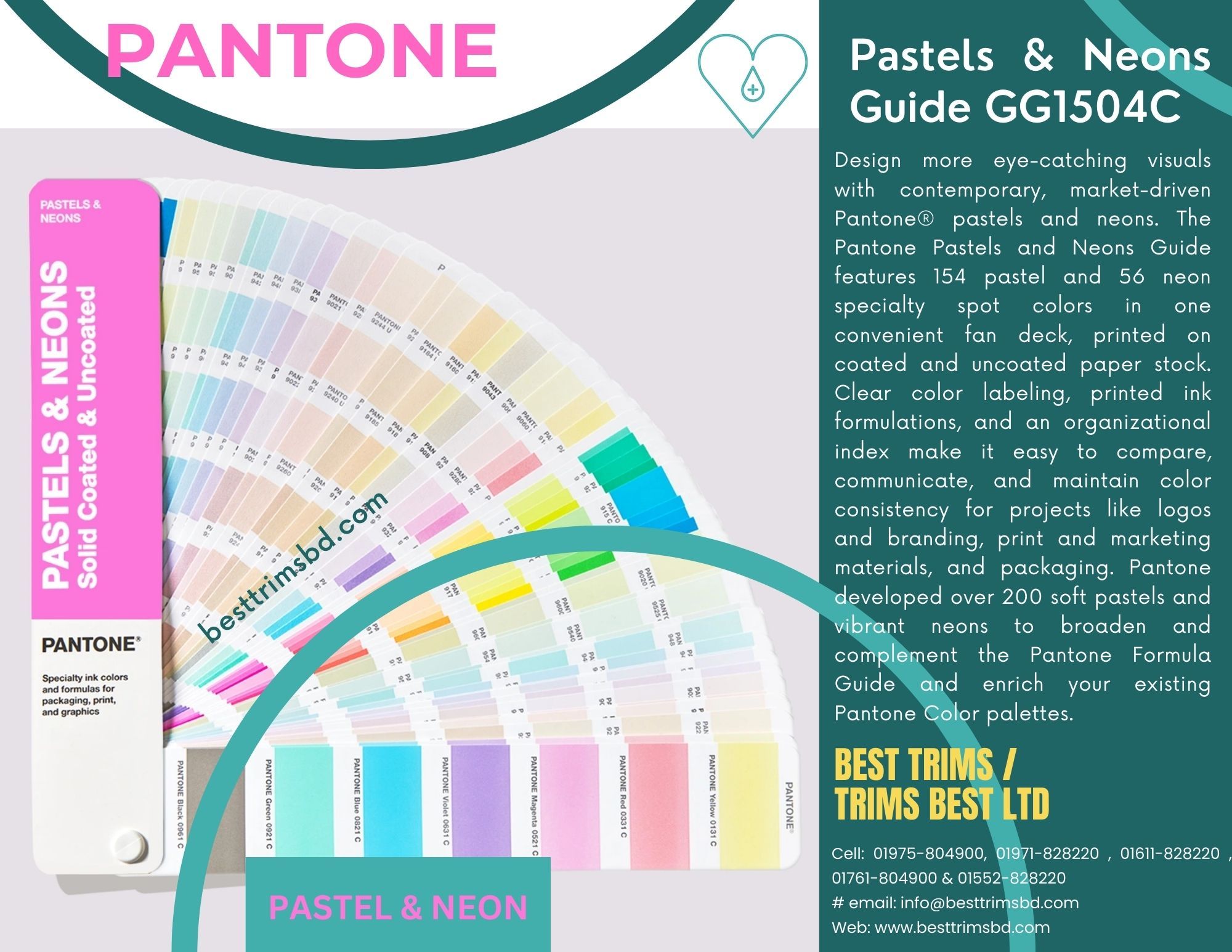 Pastel and Neon Pantone